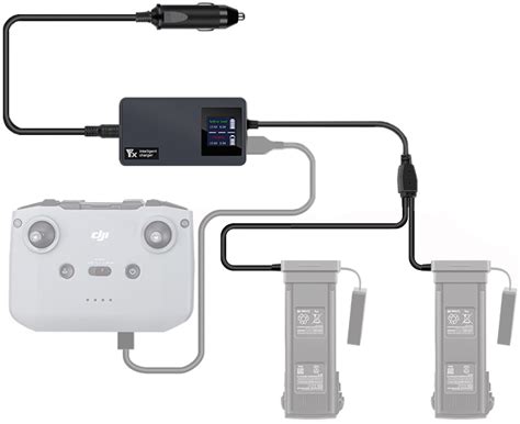 Автомобильное зарядное устройство DJI Mavic 3 (С дисплеем) (YX) купить ...