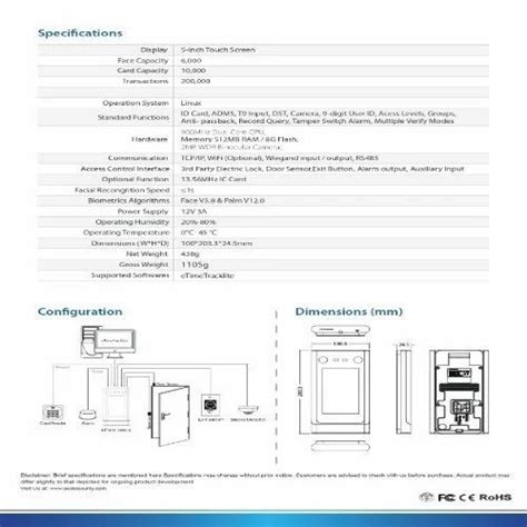 Essl Aiface Venus Face Attendance Biometric Systems At ₹ 25000piece