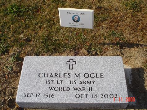 1lt Charles Melson Ogle 1916 2002 Memorial Find A Grave