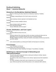 Understanding Hierarchical Switched Networks And Switching Course Hero
