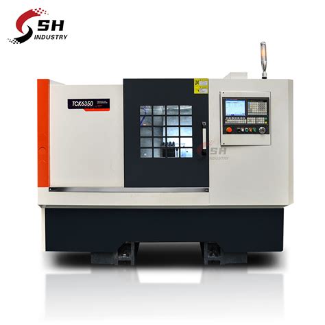 CNC Turning Center Lathe Machine Tck Tck S High Precision Horizontal Metal Slant Bed