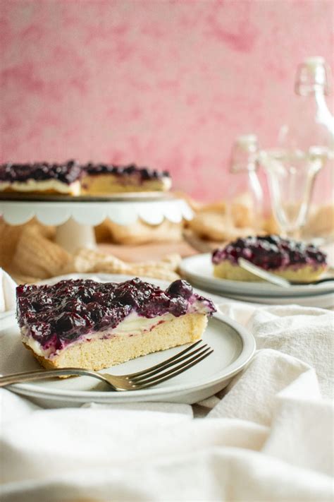 Blueberry Torte Fresh Or Frozen Berries Humbly Homemade