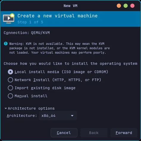 installing as guest in qemu kvm athena os