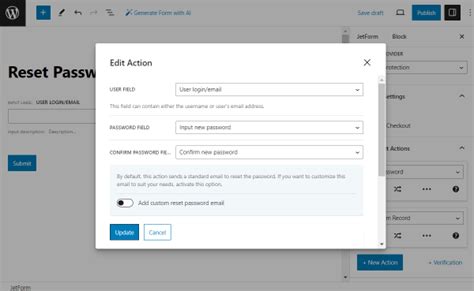 Welcome Block Overview — Jetformbuilder Crocoblock