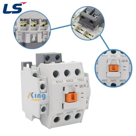 Ls Gmc 40 Magnetic Contactor 1no1nc King Power