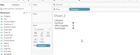 how to use legends as filters in a dashboard tableau software