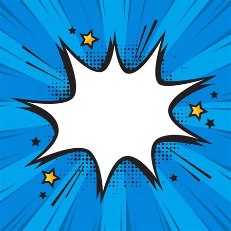 Pop Art Comic Book Background With Bubble Speech 2128471 Vector Art At