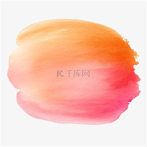 水彩暖色粉色笔刷免扣元素素材图片免费下载 千库网