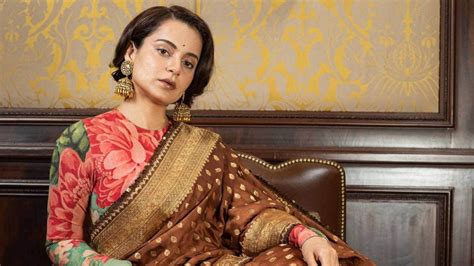 Kangana Ranaut Looks Regal Promoting Thalaivii In Gorgeous Sarees See