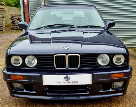 Bmw E30 325i Motorsport Manual Convertible M Tech Ii Old Colonel Cars