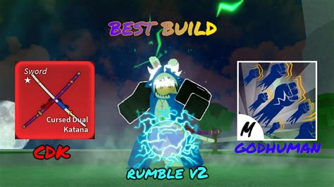 Rumble V2 Is The Best Build In Pvp ︱blox Fruit Bounty Hunting︱ Youtube