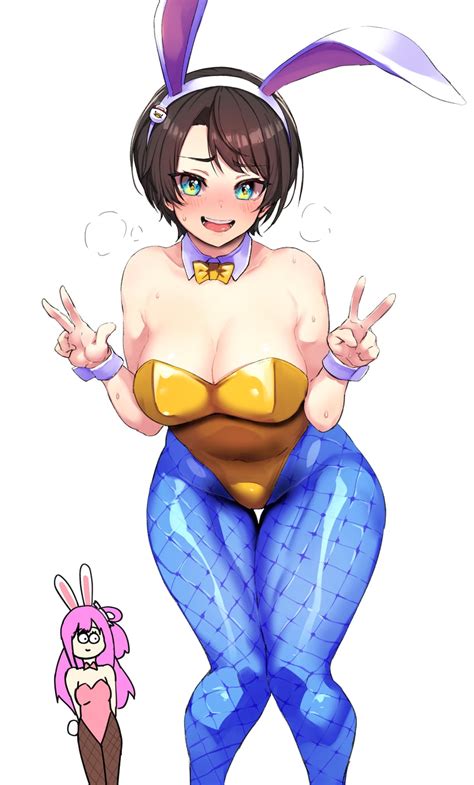 Oozora Subaru And Himemori Luna Hololive Drawn By Nuezou Danbooru