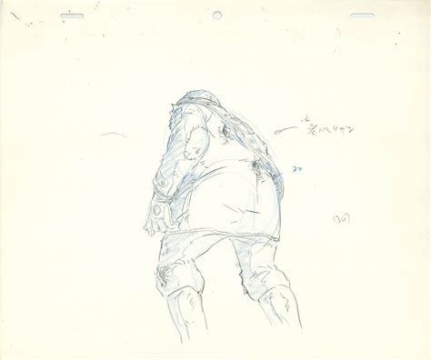 2245 さよなら銀河鉄道999 アンドロメダ終着駅 原画 原画小松原一男