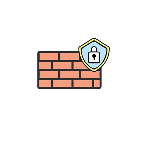 Free Firewall Security Icon Template To Edit Online