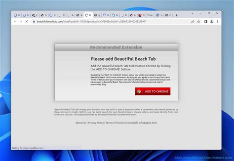 Remove Beautiful Beach Tab Virus June 2024
