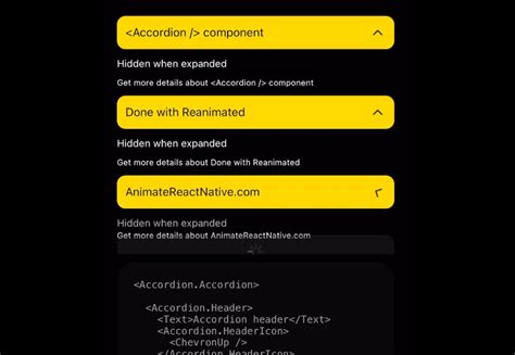 React Native Accordion With Reanimated Layout Animations Reactscript