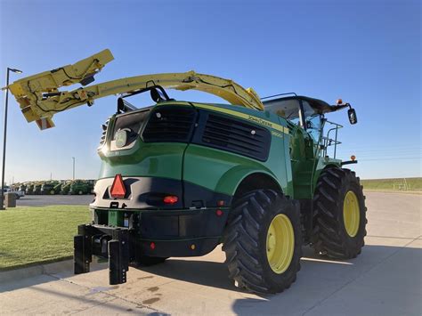 2021 John Deere 9800 Forage Harvester Self Propelled For Sale In