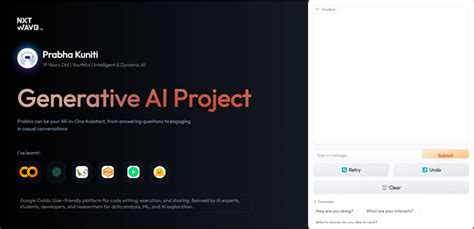 Prabha Kuniti On Linkedin Aiprojectshowcase Generativeworkshop Nxtwavemagic