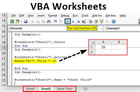 Object With Excel Worksheets