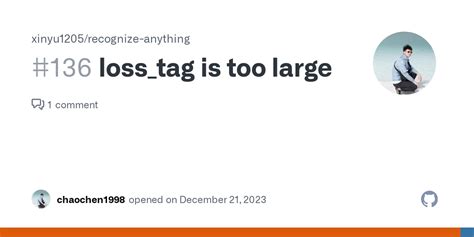 Loss Tag Is Too Large Issue Xinyu Recognize Anything GitHub