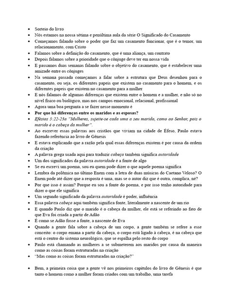 20240324 O Significado Do Casamento Os Papeis Do Casamento Parte 2ap