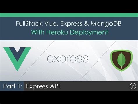 Free Video Full Stack Vue Js Express MongoDB From YouTube Class Central