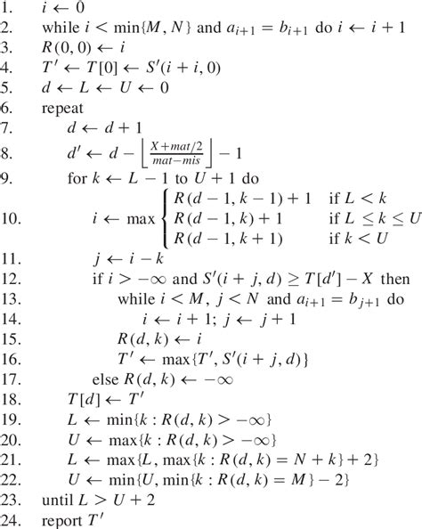 Figure 4 From A Greedy Algorithm For Aligning Dna Sequences Semantic