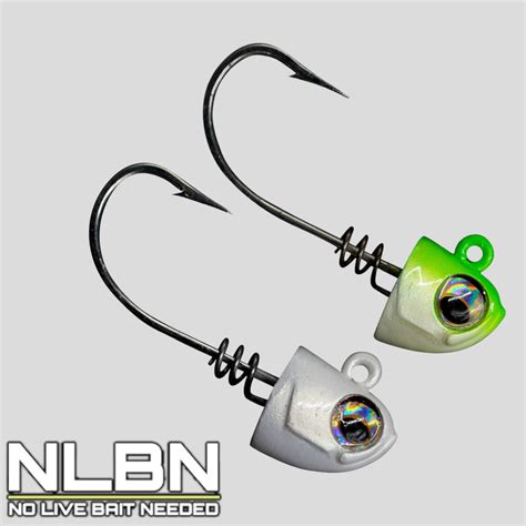 Nlbn 3 Jig Heads Tyalure Tackle