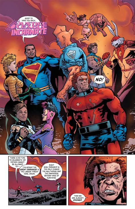 Justice League Incarnate 5 Preview Darkseid S Mommy Issues