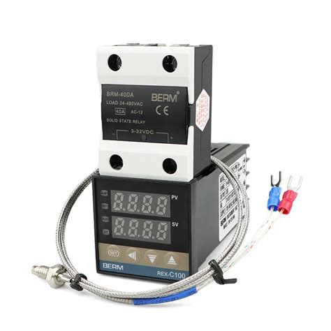 Kit Controlador De Temperatura Pid Voltaje Ca 100 ~ 240 V Incluye Relé Sumiempaques 2000