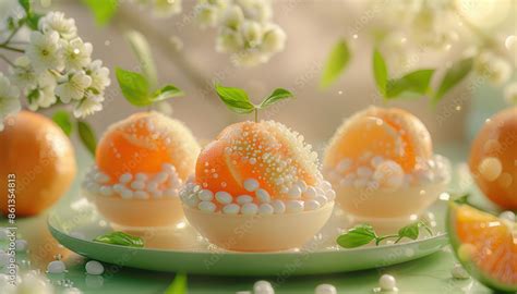 Discover Thai Sweet Mung Bean Candy Shaped Like Fruits Look Choup A