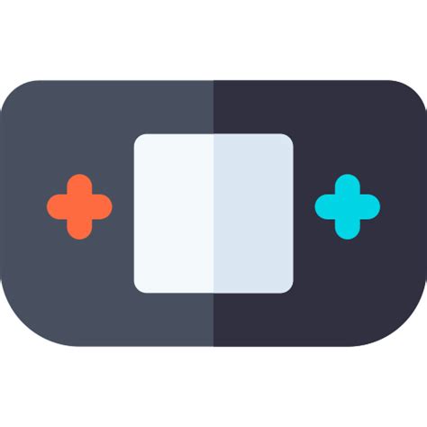 Handheld Console Basic Rounded Flat Icon