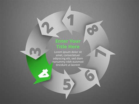 Arrow Stage Shapes PowerPoint Diagram Slide Arrow Stage Shapes Diagram Diagram For PowerPoint