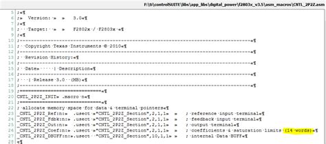 Compilertms320f28035 Digitalpower Library Bug For Two Pole Two Zero