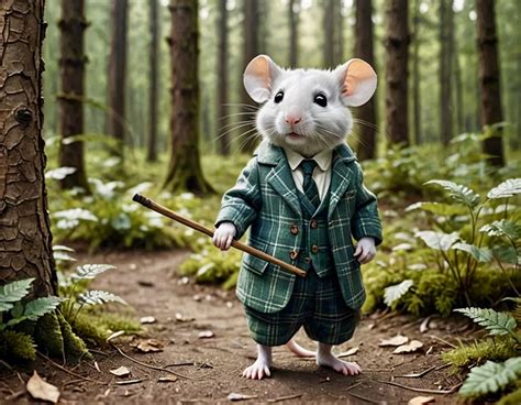Download Ai Generated Mouse Clothing Royalty Free Stock Illustration