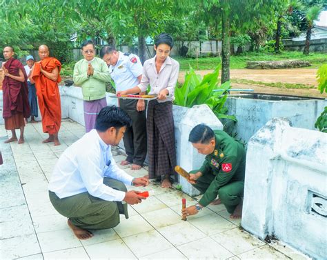 မိုင်းဖြတ်မြို့နယ်၌ အောင်ဇမ္ဗူဆုတောင်းပြည့်စေတီတော်မြတ်ကြီး အသစ်ပြန်လည်တည်ထားကိုးကွယ်ရေး ပန္နက