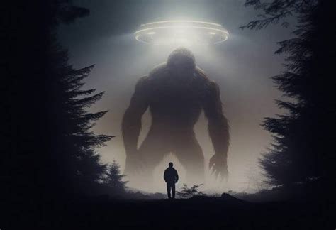 The Bizarre World Of Bigfoot And Extraterrestrials Tied Together R