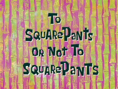 List Episodes Spongebob Squarpants Part 6 ~ Update Pengetahuan Anda