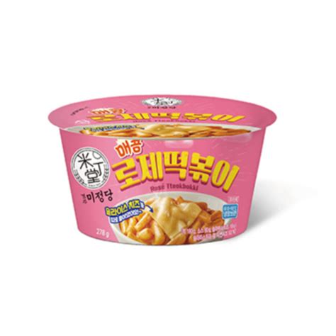 미정 매콤로제떡볶이234g 배민 장보기∙쇼핑