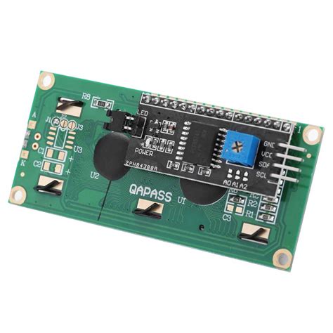 Garosa 1pcs Iic Ic2 Interface Lcd1602 Lcd Display Adapter Board Plate