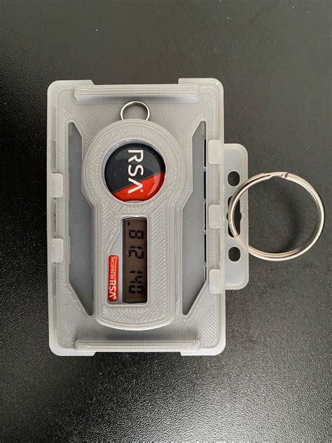 Overengineered Rsa Token Holder By Duckprints Download Free Stl Model