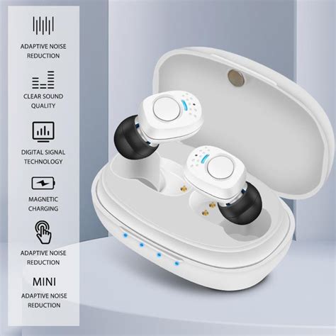 Mini Hearing Aids Wireless Headphones Digital Rechargeable Sound