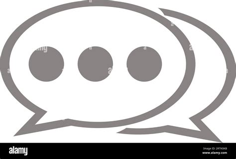 Text Message Chat Icon Speech Bubble With Text Lines Comment Icon