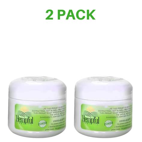 150mg Cbd Muscle Rub And Joint Rub 2 Pack Special Hempful Farms