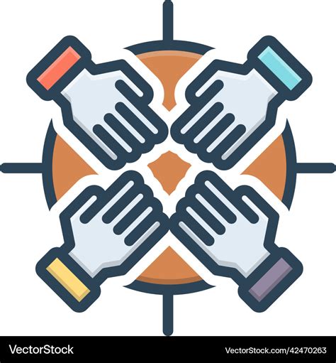 Unity Royalty Free Vector Image VectorStock
