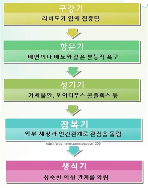 심리 이론 프로이트freud의 정신분석 이론 심리성적 발달 네이버 블로그