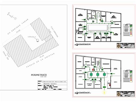 Plan De Sécurité Dans Autocad Téléchargement Cad Gratuit 56947 Kb