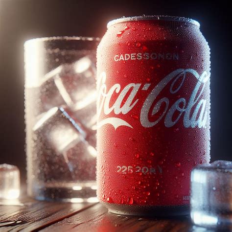 A Red Can Of Coca Cola Premium Ai Generated Image