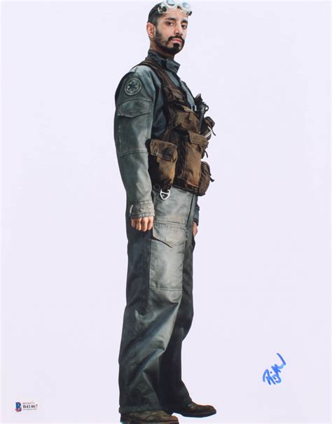 Riz Ahmed Signed Rogue One A Star Wars Story 11x14 Photo Beckett