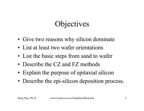 Ch04 Wafer Manufacturing And Epitaxy Growing Pdf